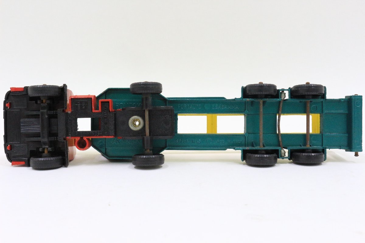 POLITOYS/ポリトーイ 自動車積載車 PORTAUTO ESAGAMMA 1/43 ミニカー #4577(建設車両、作業車)｜売買されたオークション情報、yahooの商品情報をアーカイブ ...