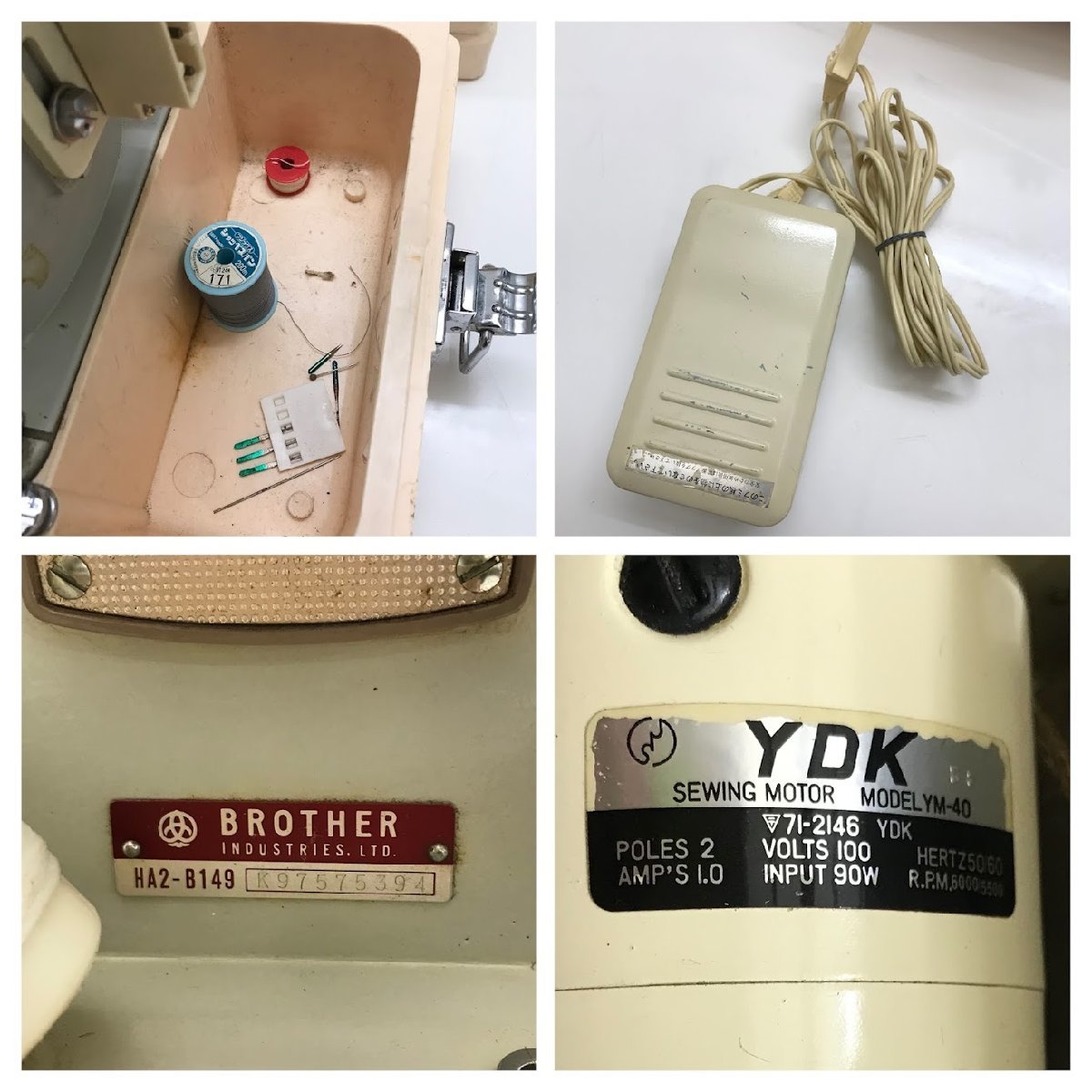 Yahoo!オークション - 【ジャンク品】 BROTHER ブラザー HA2-B149 ミ...