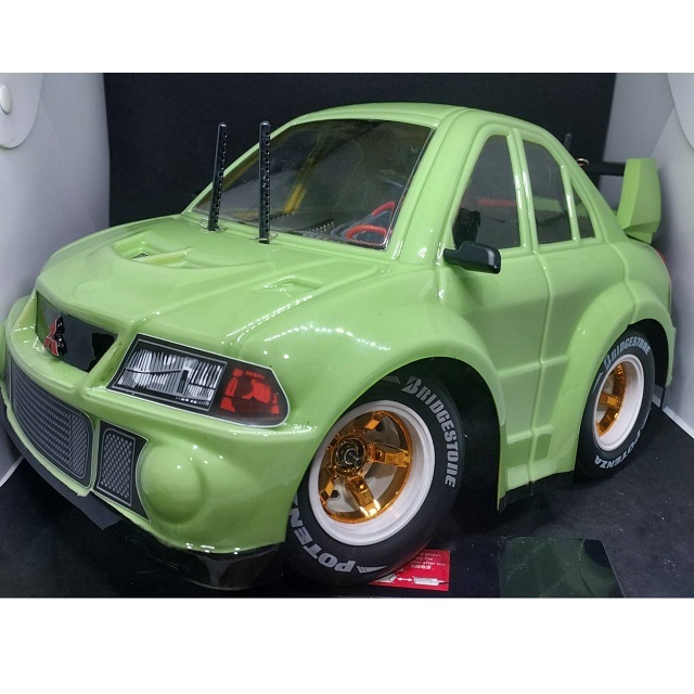 Yahoo!オークション - 未使用品 RC LAN-EVO6ボディ WR02/GF01用 WR02-b...