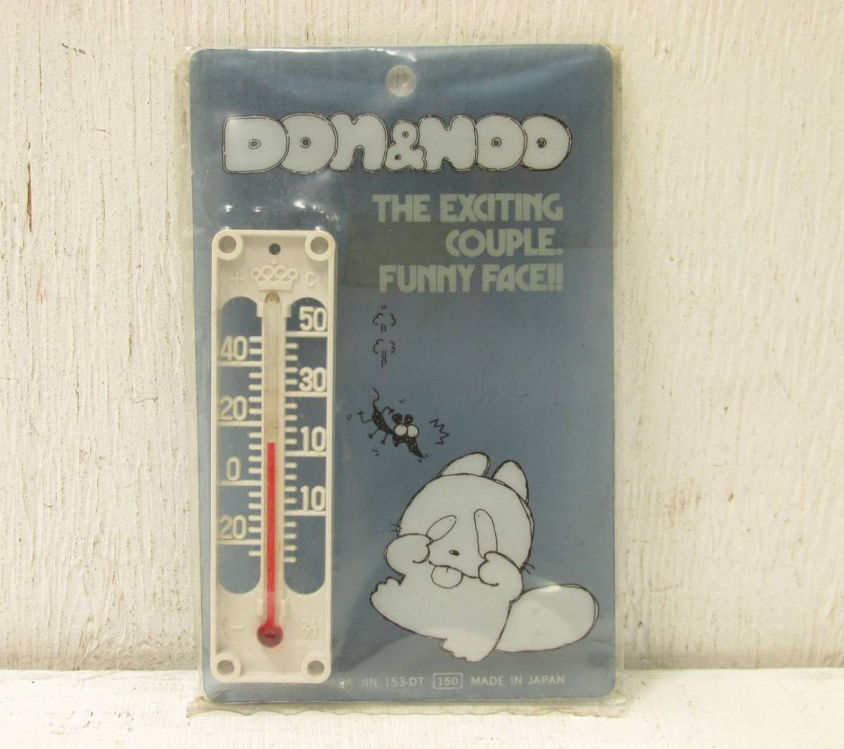 Yahoo!オークション - 6「昭和レトロ DON＆NOO 温度計 ファンシー雑貨 ...