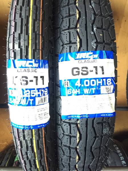 Yahoo!オークション - IRC 3.25-19 4.00-18 GS11 送料無料 消費税込 旧...