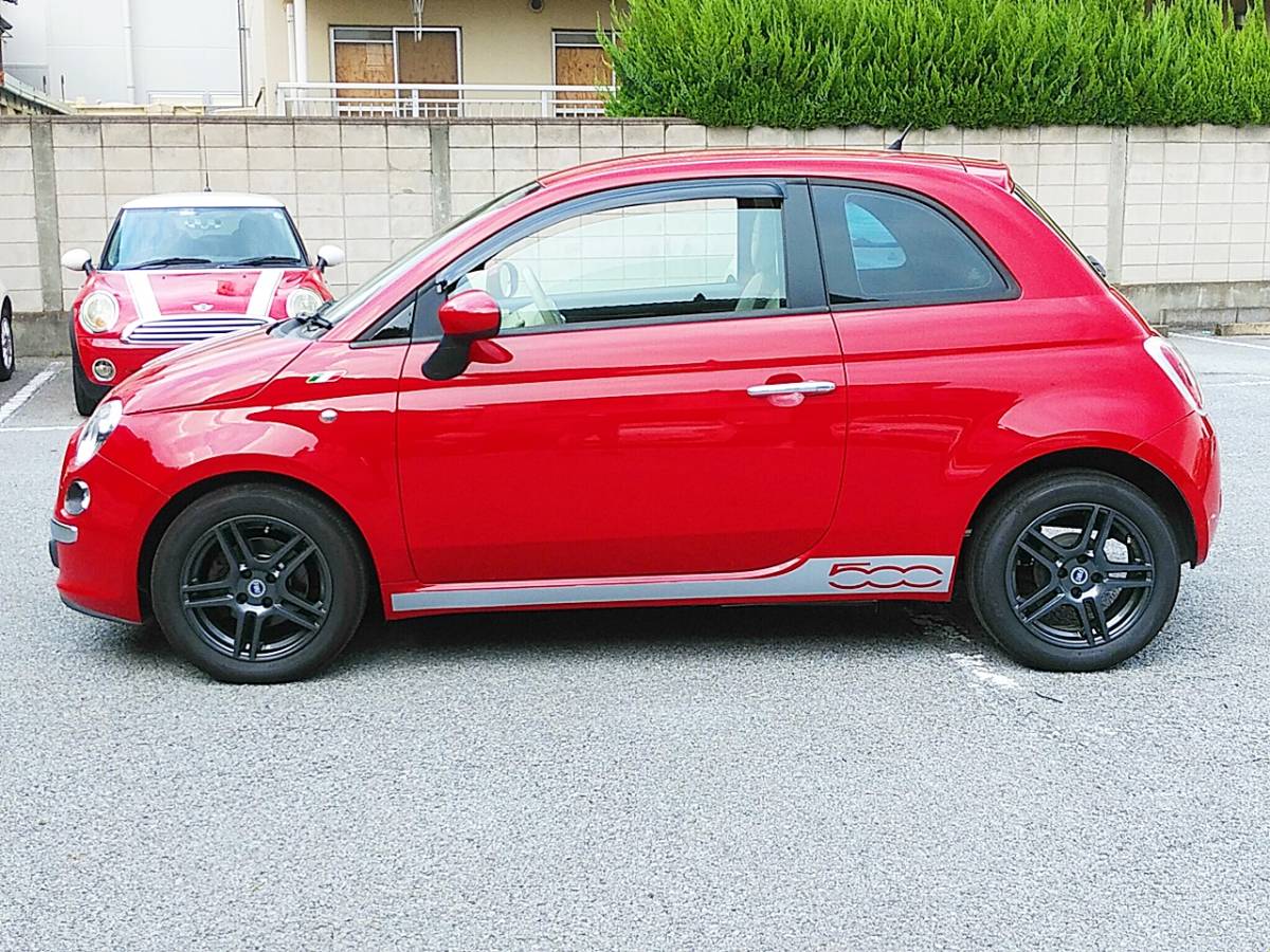 Yahoo!オークション - 車検たっぷりR7/3 H24年式フィアット500 ツイン...