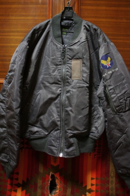 Yahoo!オークション - 80s 90s ビンテージ B-15 B15 タイプ ナイロン ...