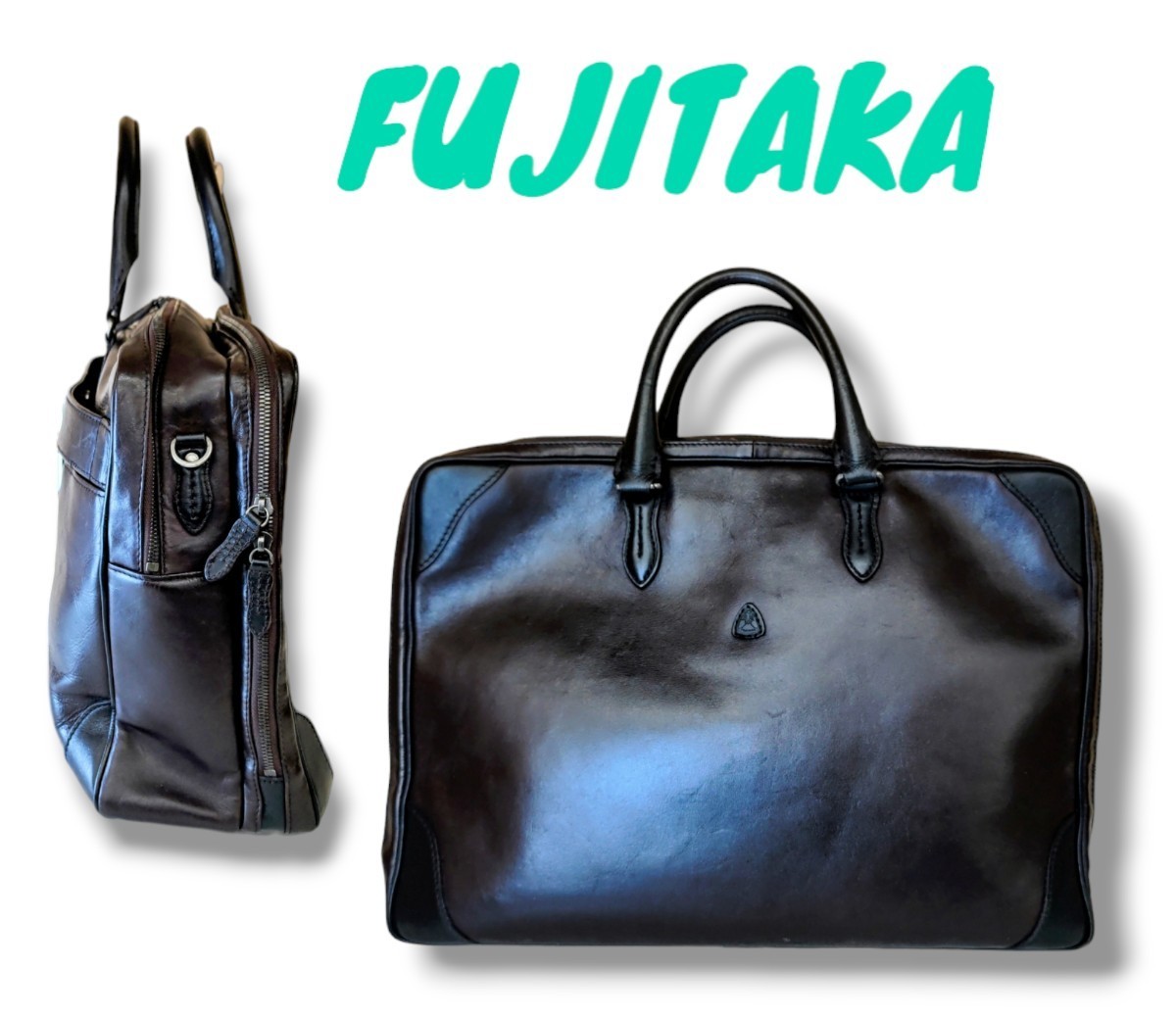 Yahoo!オークション - FUJITAKA フジタカ ビジネスバッグ トラベルバッ...