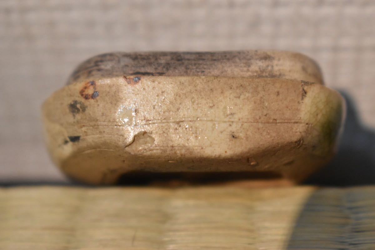 Yahoo!オークション - 【GE】E503【コレクター所蔵品】時代 織部ハジキ...