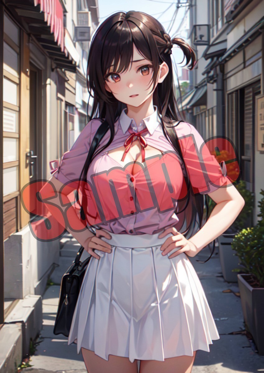 Yahoo!オークション - AN-1sa 彼女 お借りします 水原千鶴 同人 ポスタ...