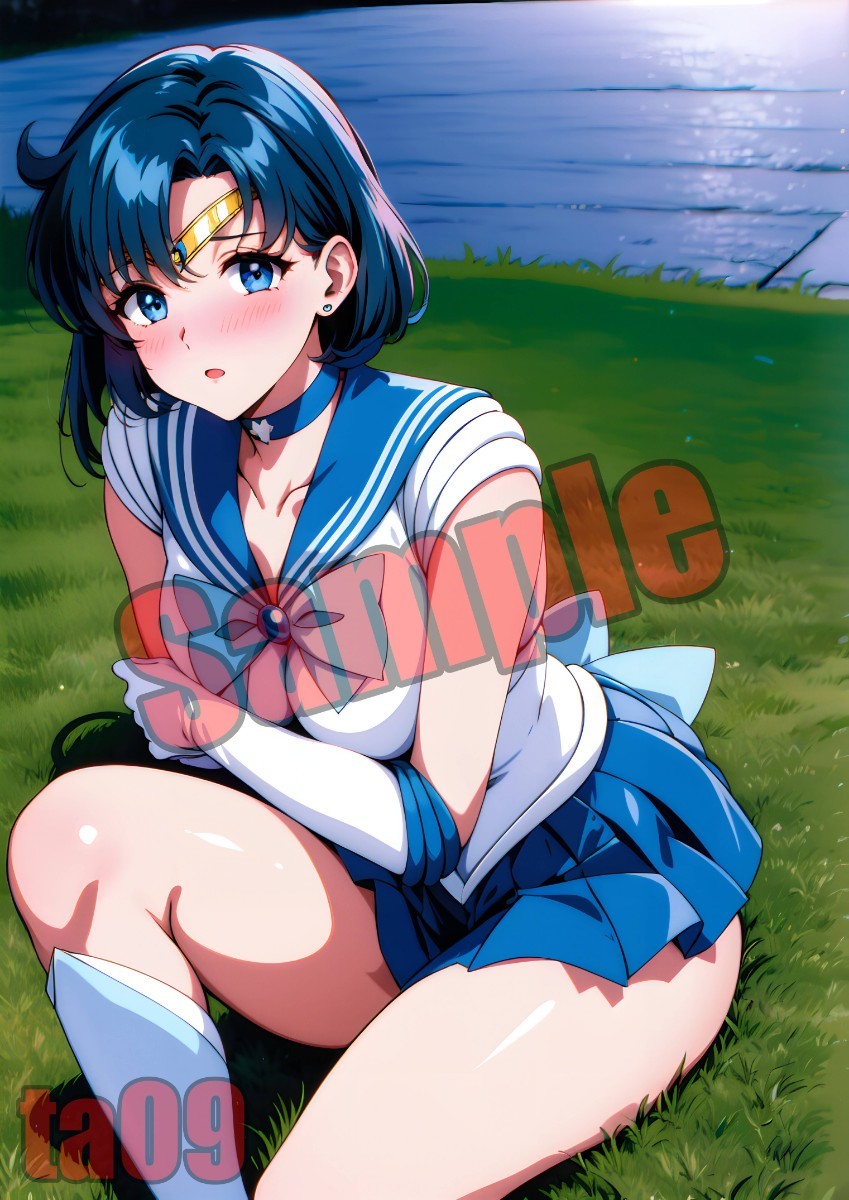 Yahoo!オークション - AN-27y セーラーマーキュリー 水野亜美 同人 ポ...