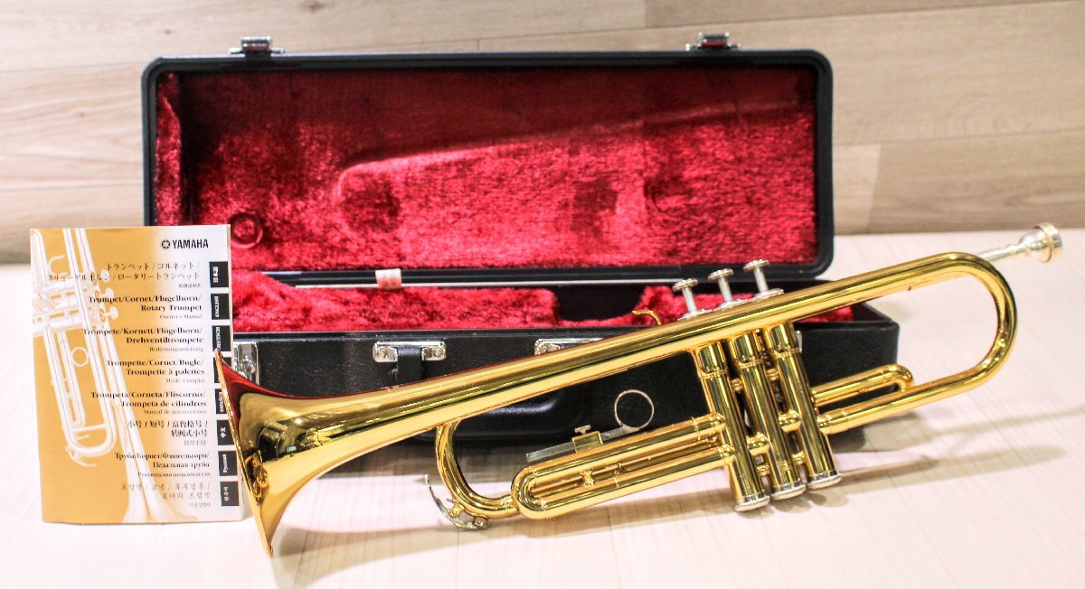 YAMAHA ヤマハ B♭ トランペット YTR-1335 ハードケース付き 11J1410(本体)｜売買されたオークション情報、yahooの商品情報をアーカイブ公開 - オークファン ...