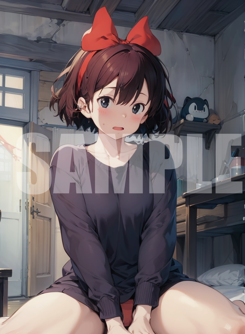 Yahoo オークション D12 魔女の宅急便 キキ 同人 アニメ ポスター 美