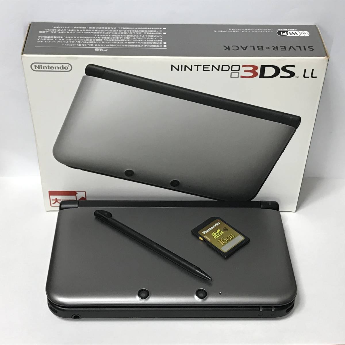 任天堂 ニンテンドー3DSLL シルバー×ブラック 本体(ニンテンドー3DS LL本体)｜売買されたオークション情報、yahooの商品情報をアーカイブ公開 - オークファン（aucfan.com）