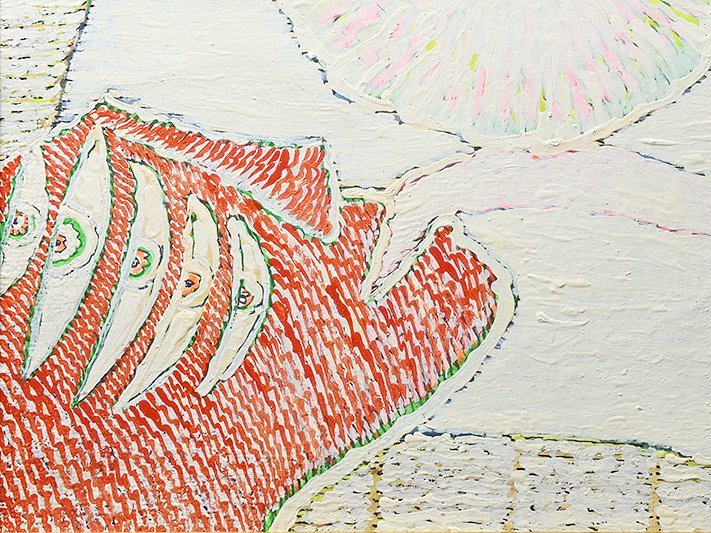 Yahoo オークション 【 桜井 孝身 人物抽象画 油彩 サイン入 F8 額装