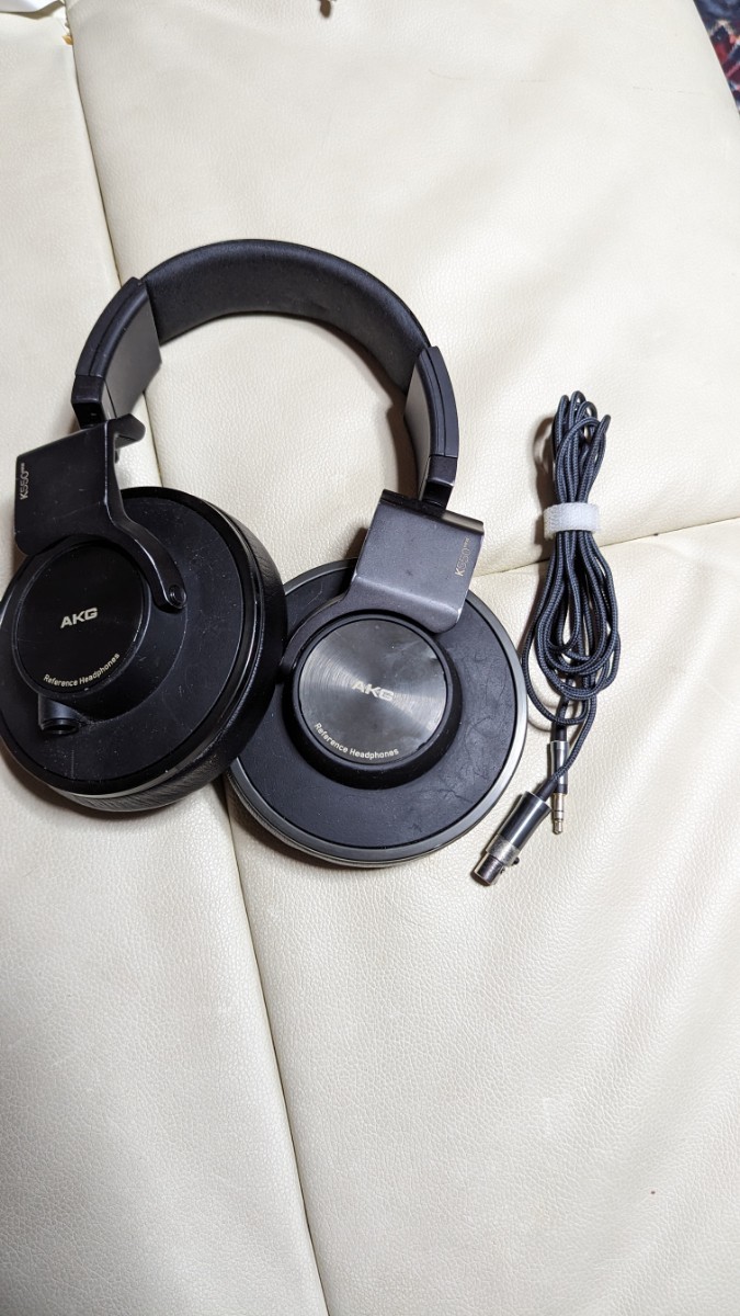 Yahoo!オークション - ヘッドホン AKG K550 リケーブル