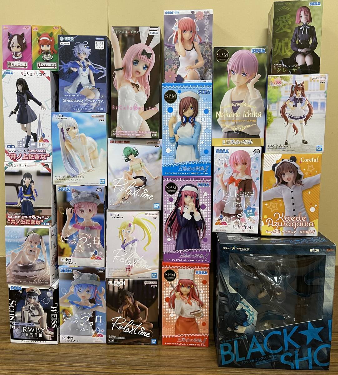 代購代標第一品牌－樂淘letao－27)) 1円～ 美少女フィギュア プライズ景品 アミューズメント景品 スケールフィギュア 等 セット まとめ 大量 重複無