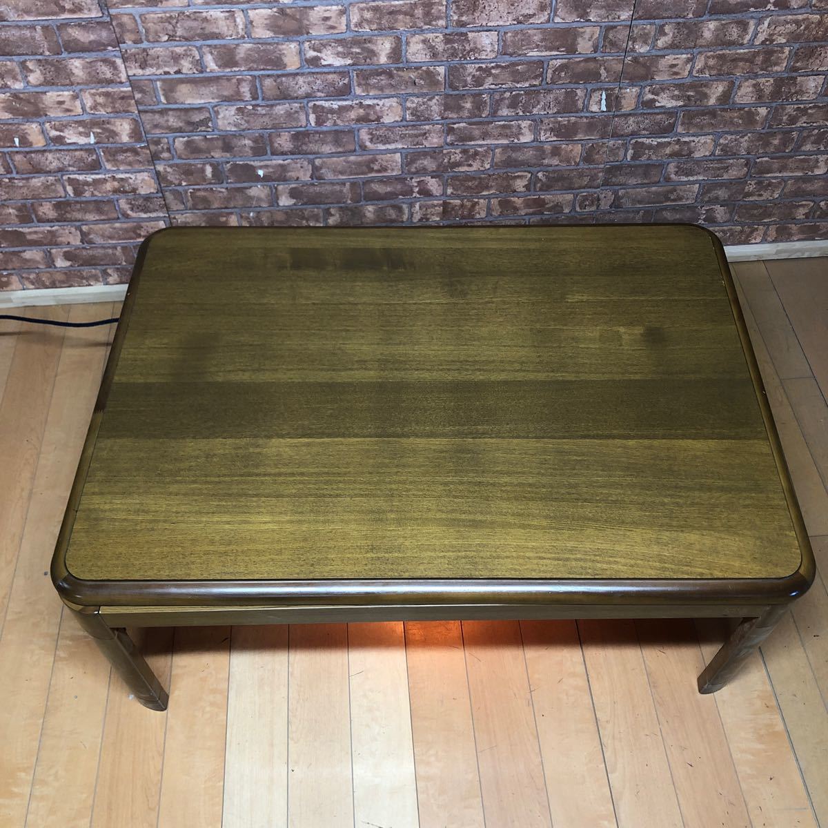 Yahoo!オークション - 713 家具調こたつ 長方形105x75cm 2019年 MHU-60...