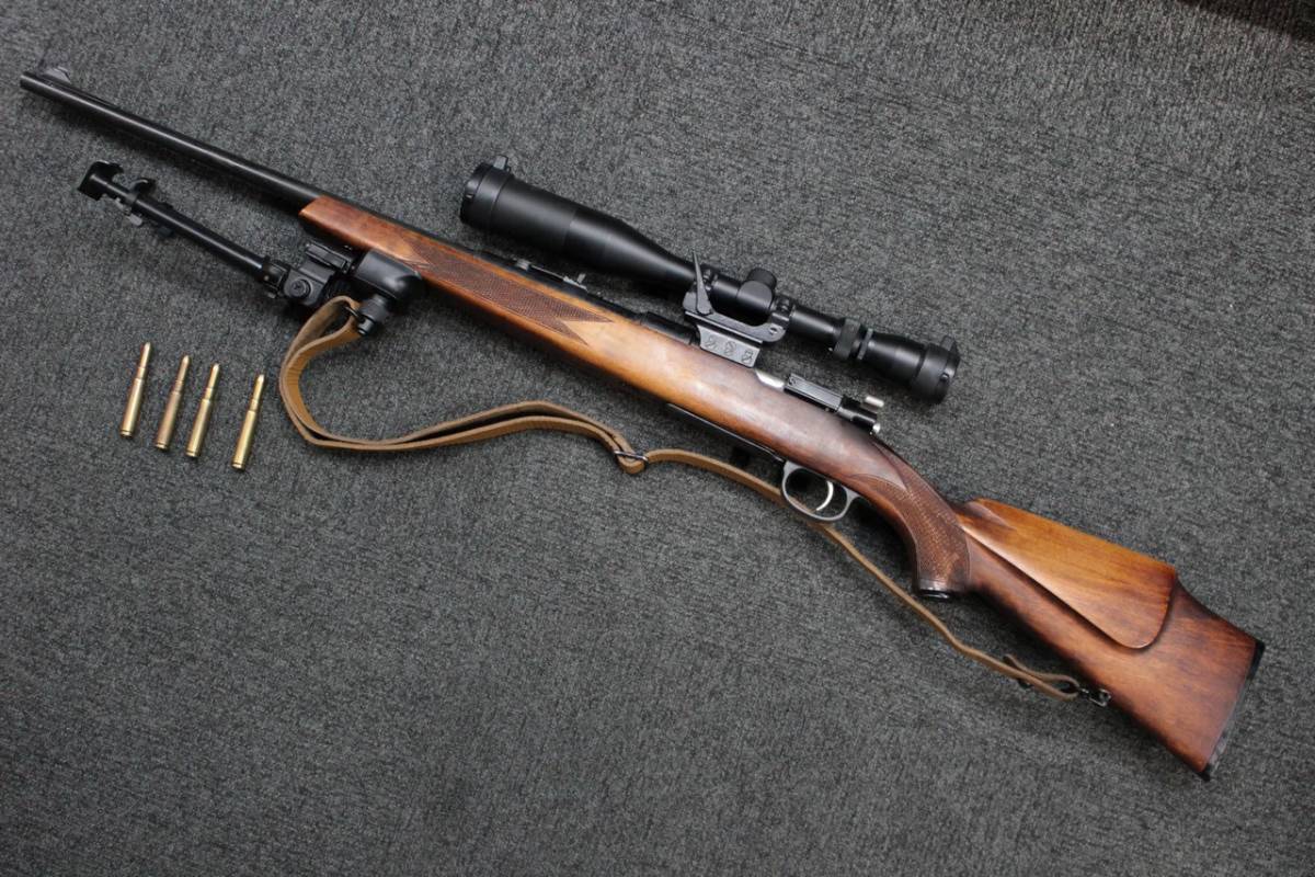 Yahoo!オークション - 【CMC モーゼル98kスポーター モデルガン スコー...