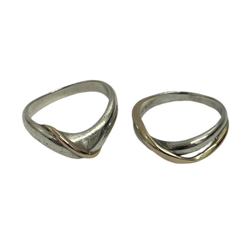 指輪2点セット 4℃ シルバー ゴールド K10 10号 / シルバー925 K10 10号 品 U2310K551(その他)｜売買されたオークション情報、yahooの商品情報をアーカイブ公開 ...