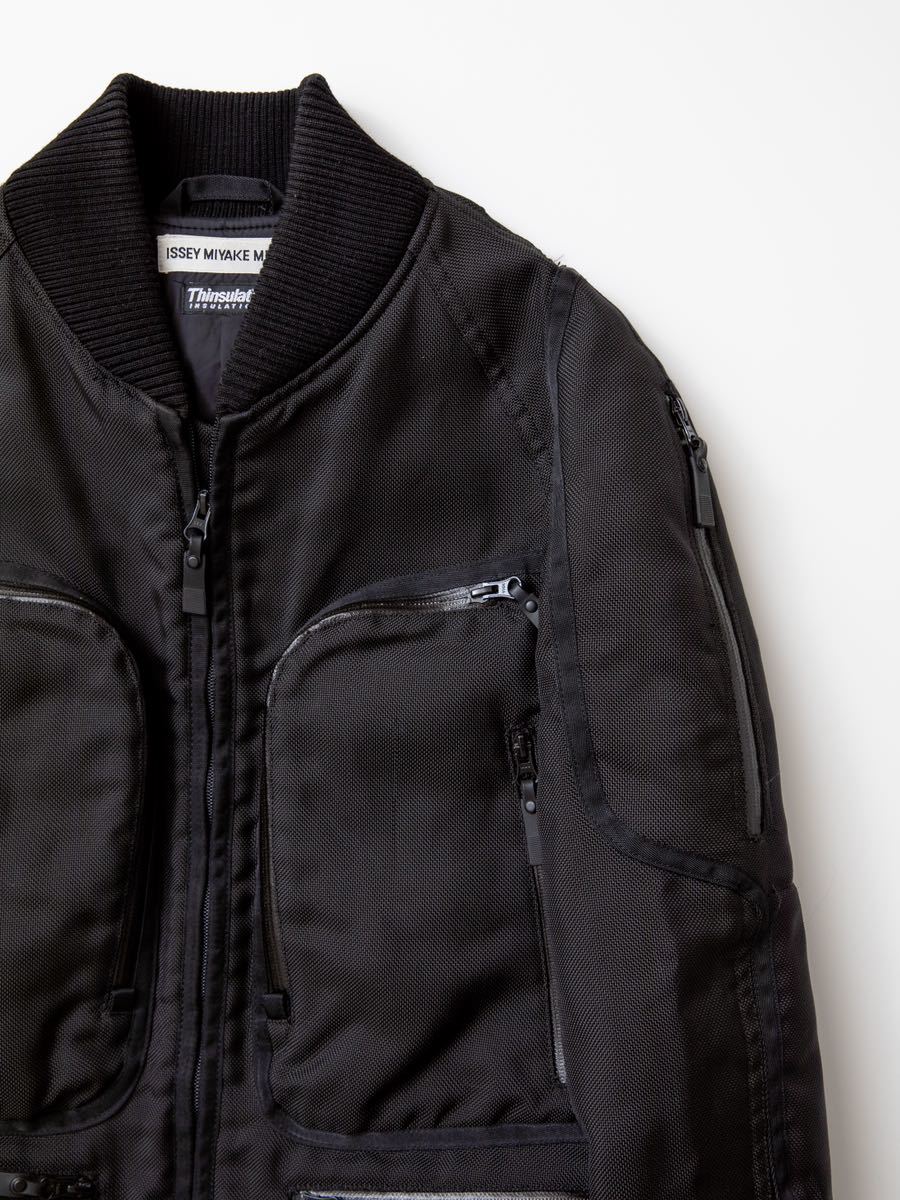 名作 00AW ISSEY MIYAKE MEN Cargo Bomber Jacket マルチ 名作 00AW ISSEY MIYAKE MEN Cargo Bomber Jacket マルチ