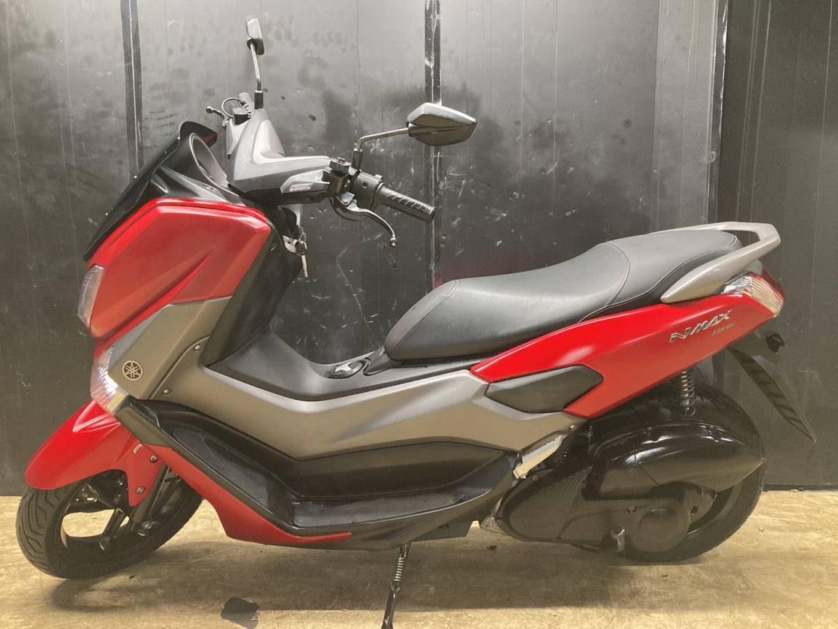 Yahoo!オークション - ヤマハ N-MAX155 SG50J 34863㎞ 155㏄ 通勤・通...