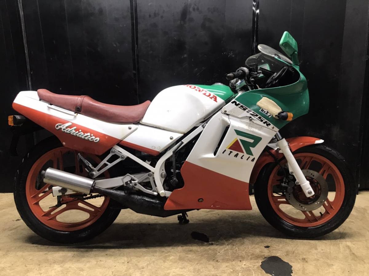 Yahoo!オークション - ホンダ NS125R TC01 19227㎞ エンジン実働 125㏄...