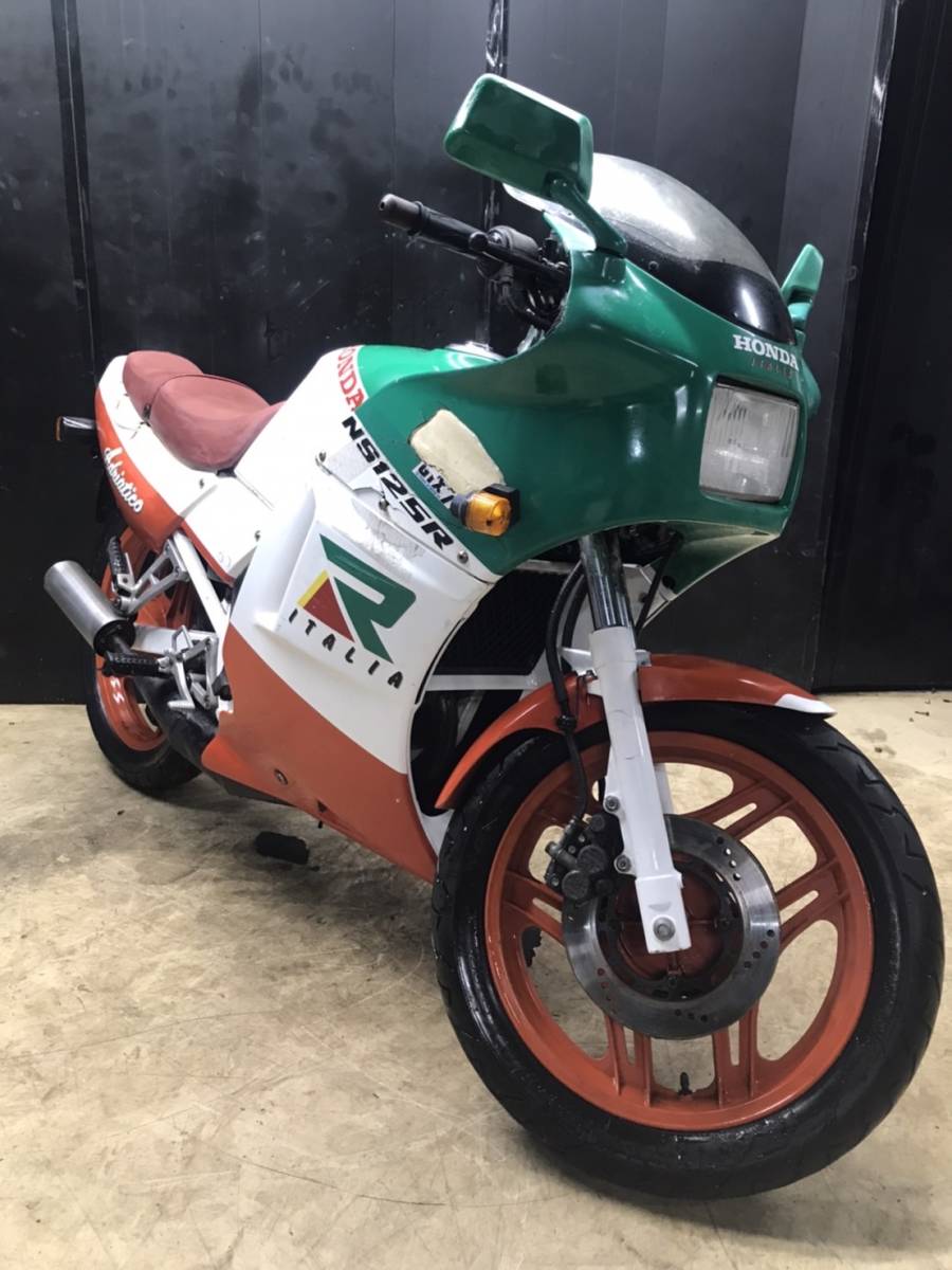 Yahoo!オークション - ホンダ NS125R TC01 19227㎞ エンジン実働 125㏄...