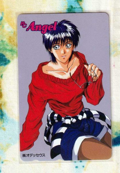 Yahoo!オークション - (Y43-1) PC ANGEL 堀部秀郎 美女 テレカ