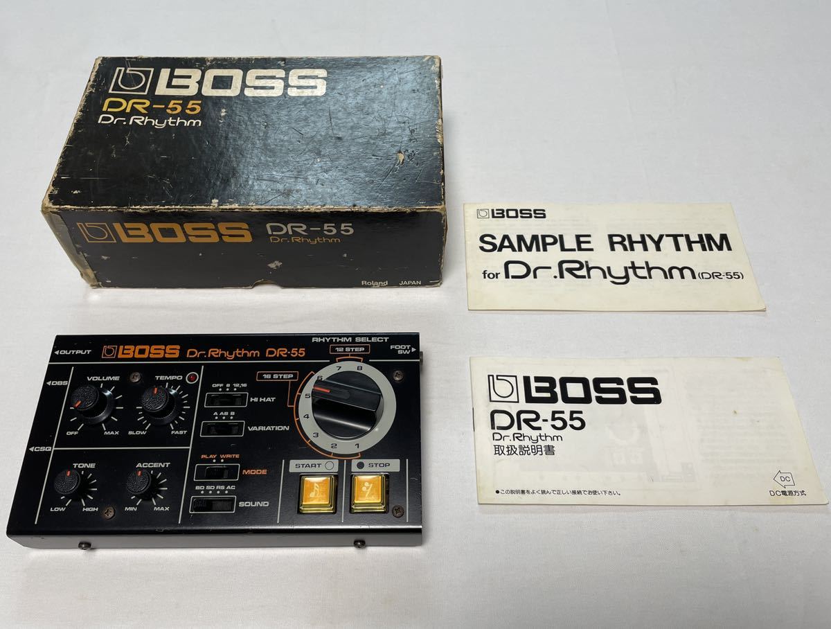 Yahoo!オークション - BOSS DR-55 Dr. Rhythm (同期クロック入力改造あ...