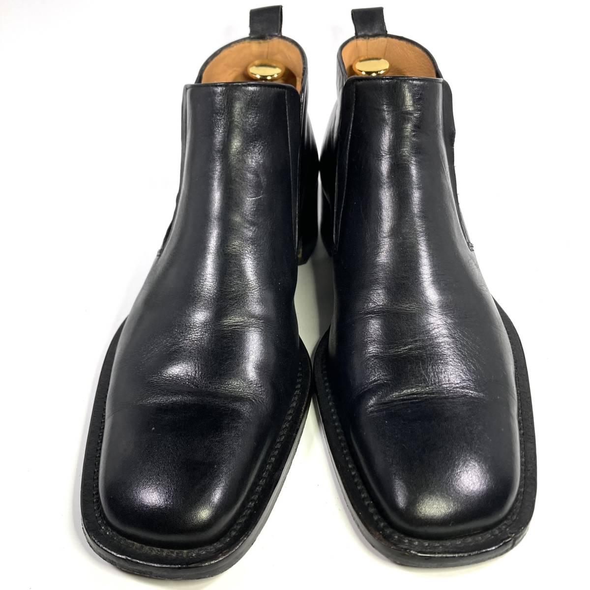 VISARUNO ビサルノ サイドゴアブーツ EU 41 25 5cm 本革 VISARUNO ビサルノ サイドゴアブーツ EU 41 25 5cm 本革