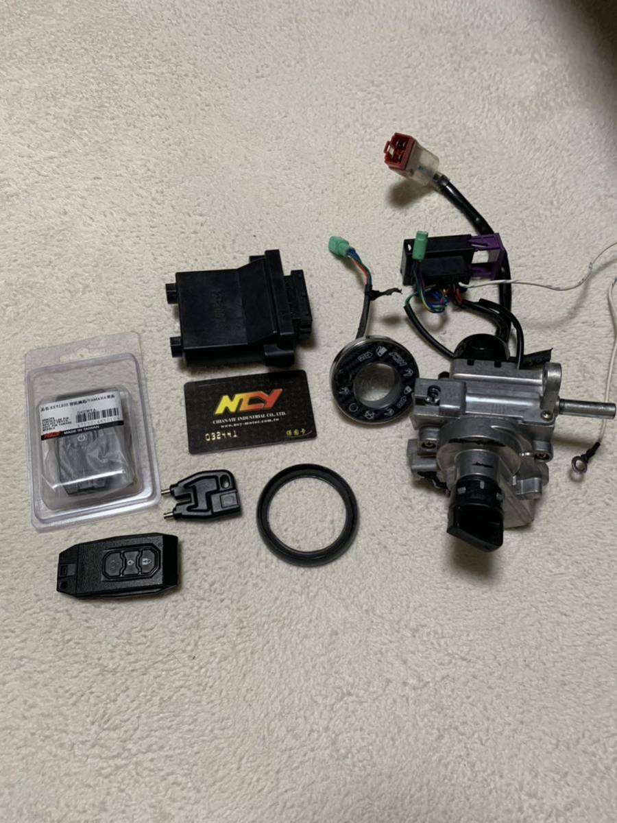 Yahoo!オークション - シグナスX ncyキーレスシステム 鍵 キーシリンダ...