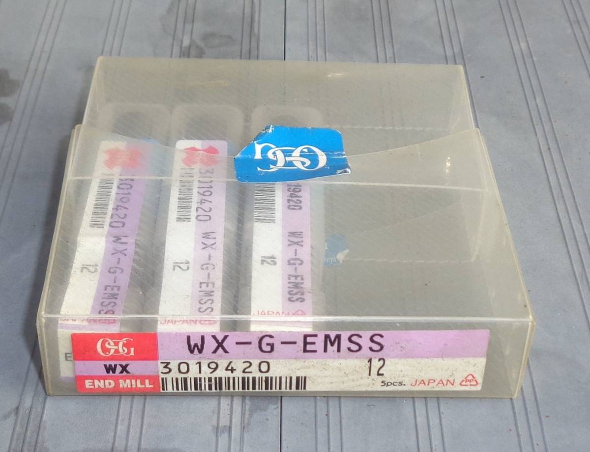 Yahoo!オークション - OSG 超硬スクエアエンドミル 入札は1本あたりで...