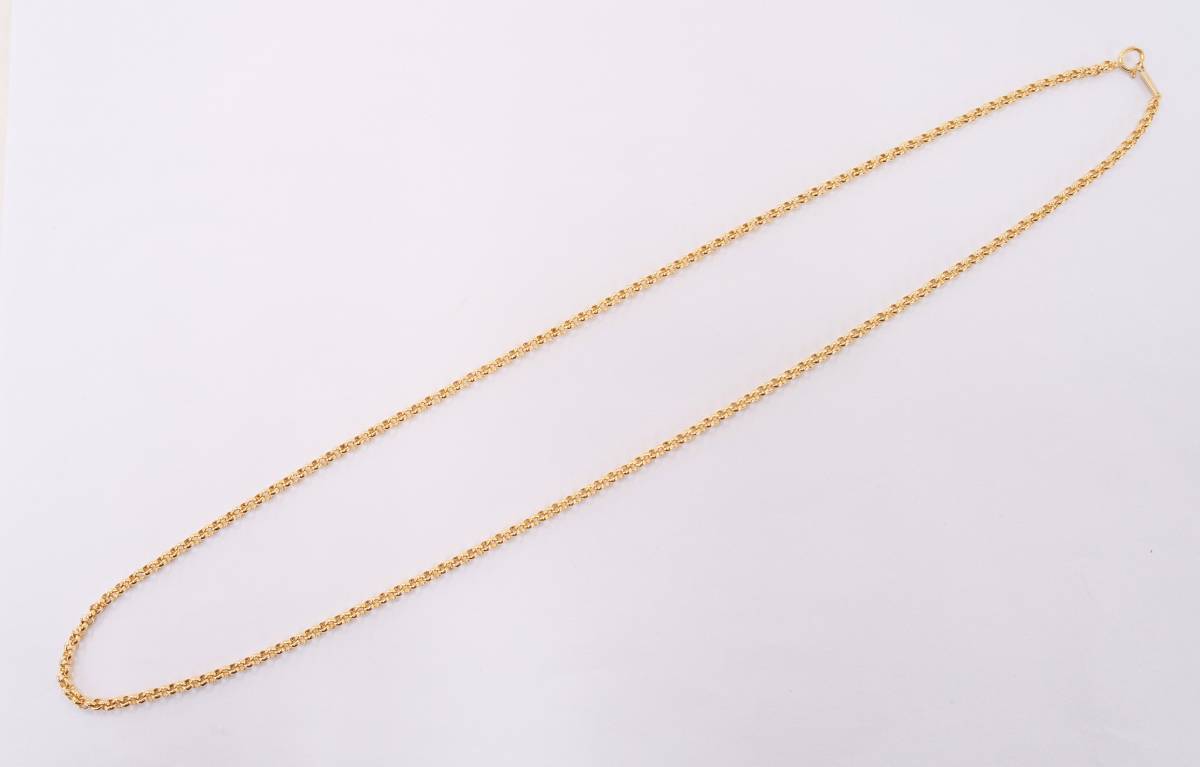 Yahoo!オークション - K18 18金 60cm 18.3g ネックレス