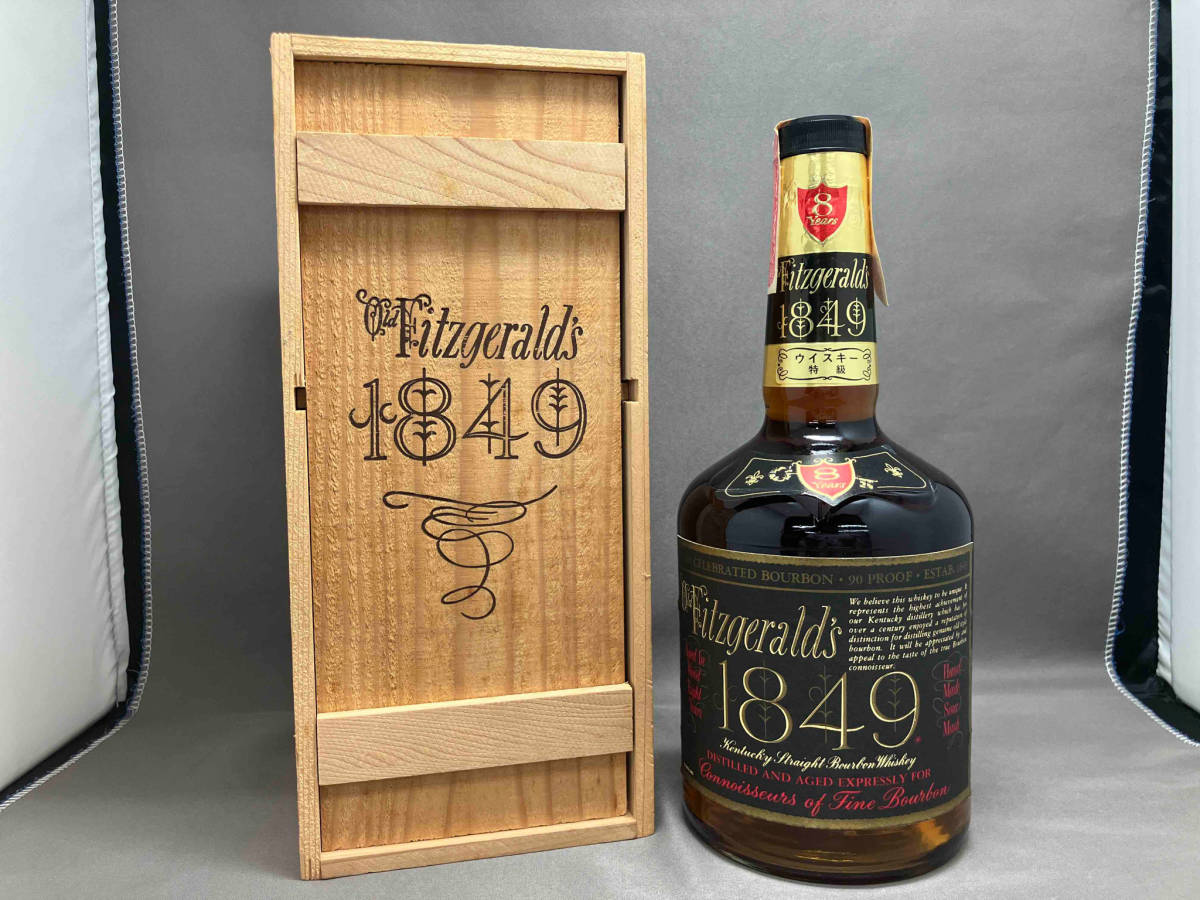 Yahoo!オークション - オールド フィッツジェラルド 1849 8年 特級 木...