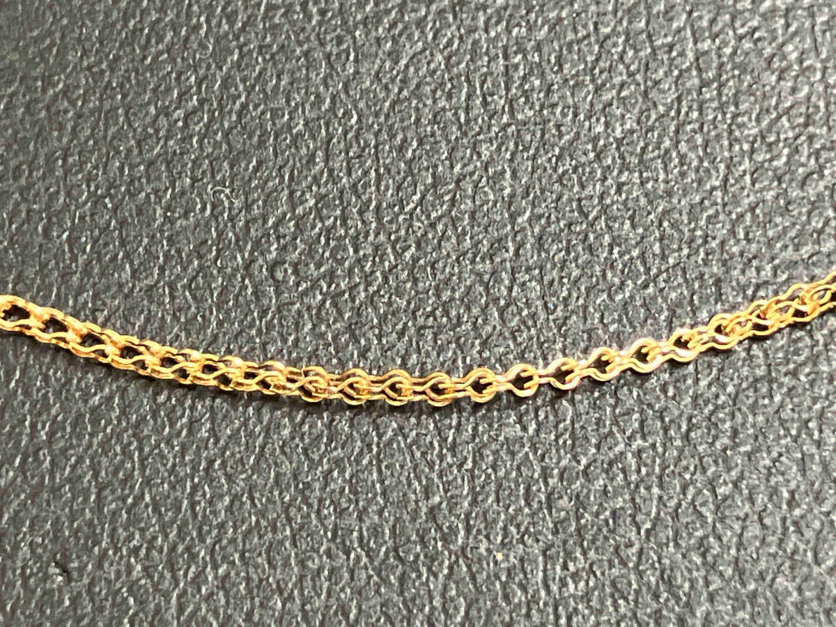 Yahoo!オークション - K18 1.2g／約40㎝ ネックレス
