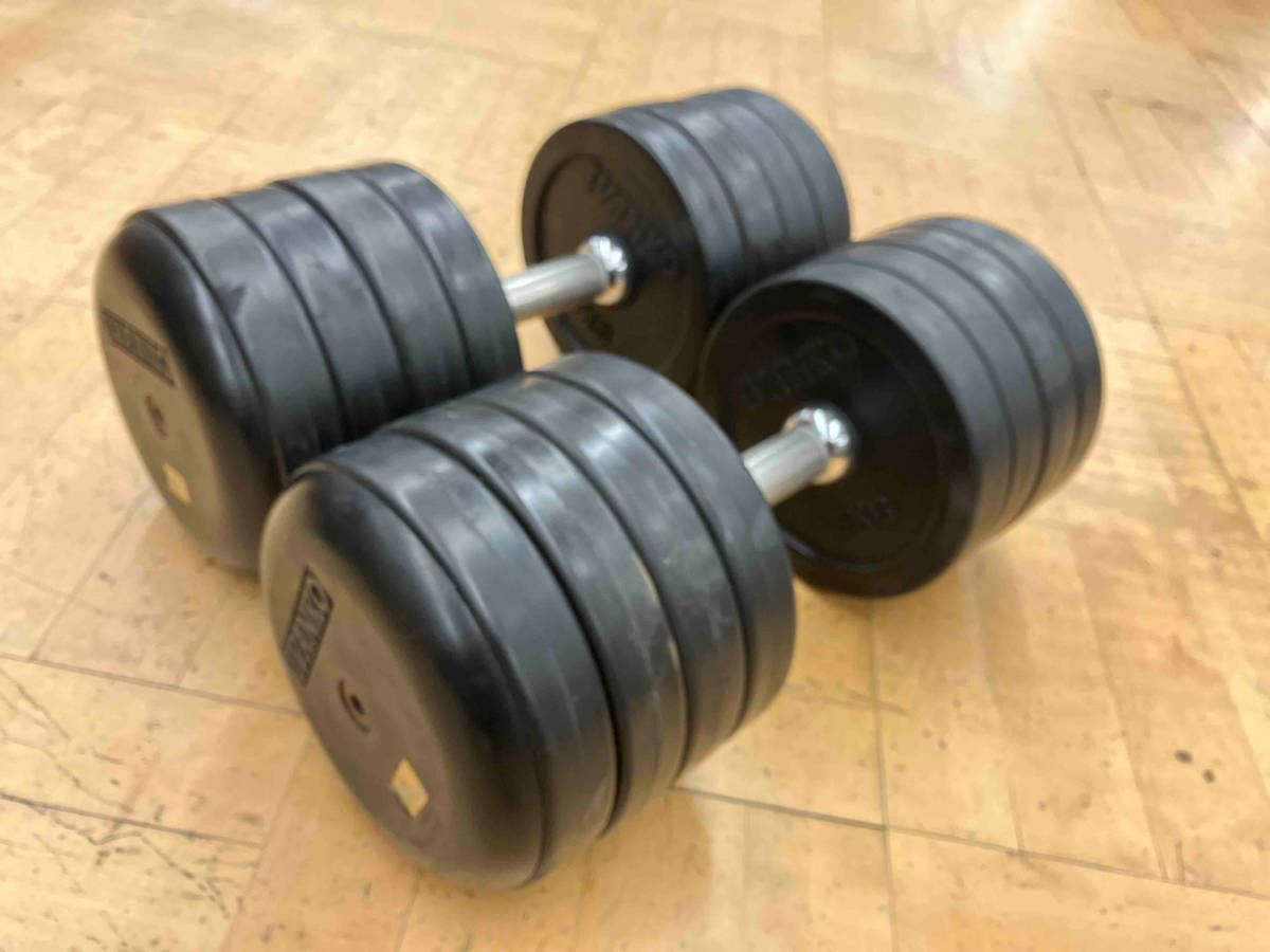 Yahoo!オークション - IVANKO SDKR ラバーダンベルセット 44kg x 2点