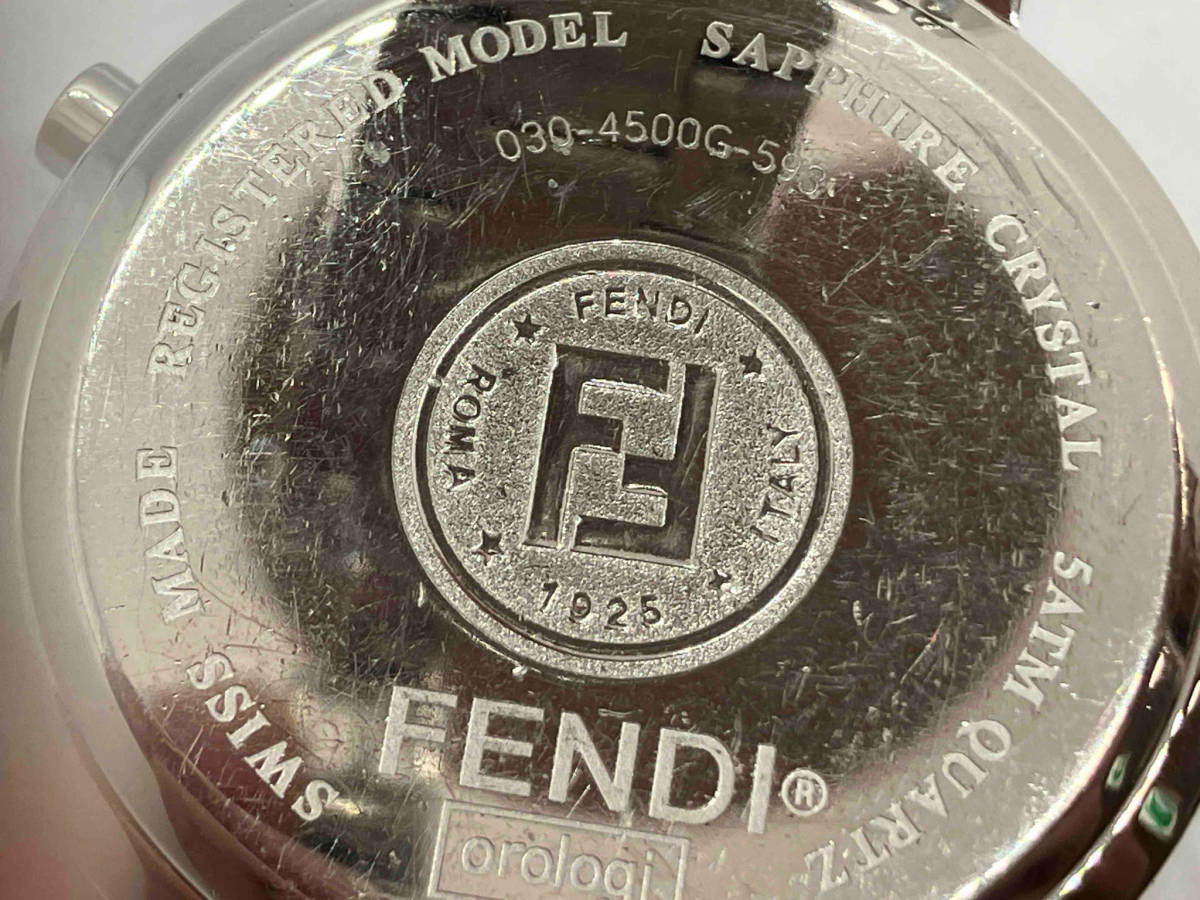 Yahoo!オークション - FENDI フェンディ 030-4500G-598 クォーツ 腕時...