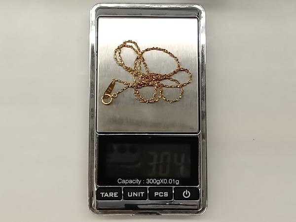 Yahoo!オークション - 【日本造幣局刻印有】K18 イエローゴールド 40cm...