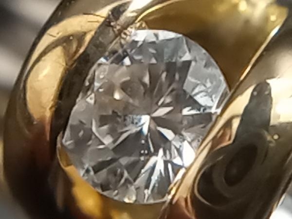 Yahoo!オークション - Pt900 K18 約11号 ダイヤモンド0.08ct 約4.4g プ...