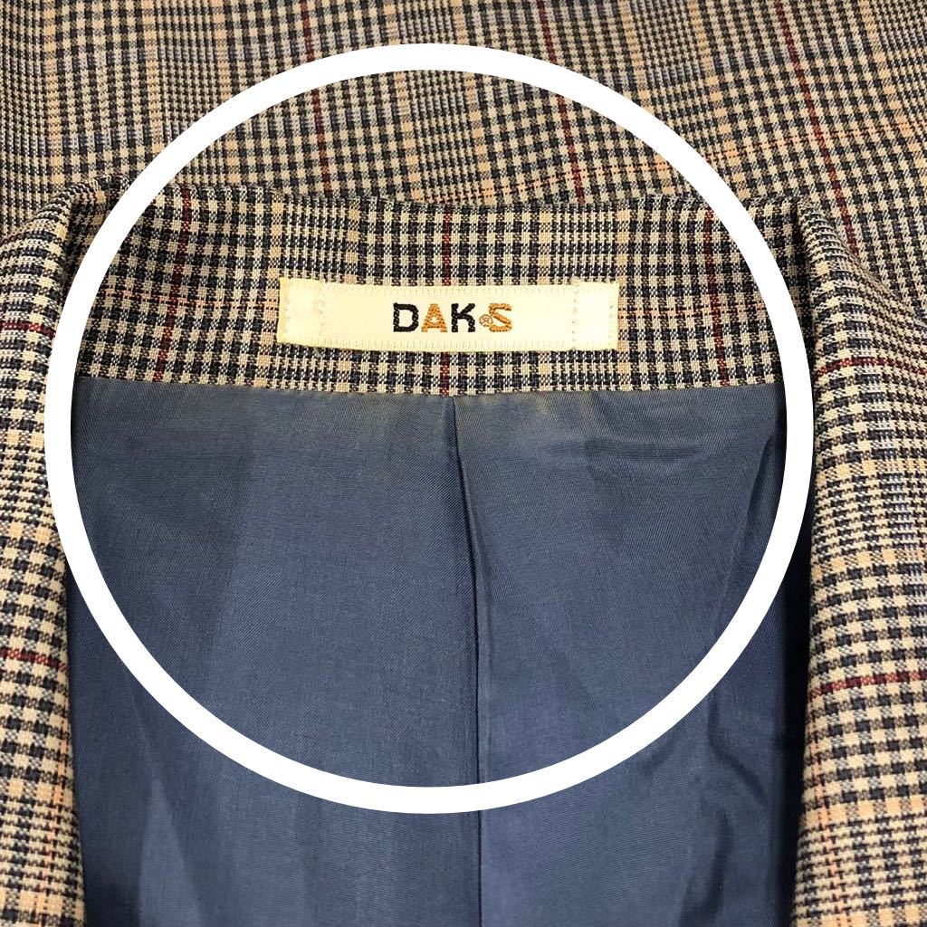 Yahoo!オークション - Ck7 DAKS ダックス テーラードジャケット サイズ...