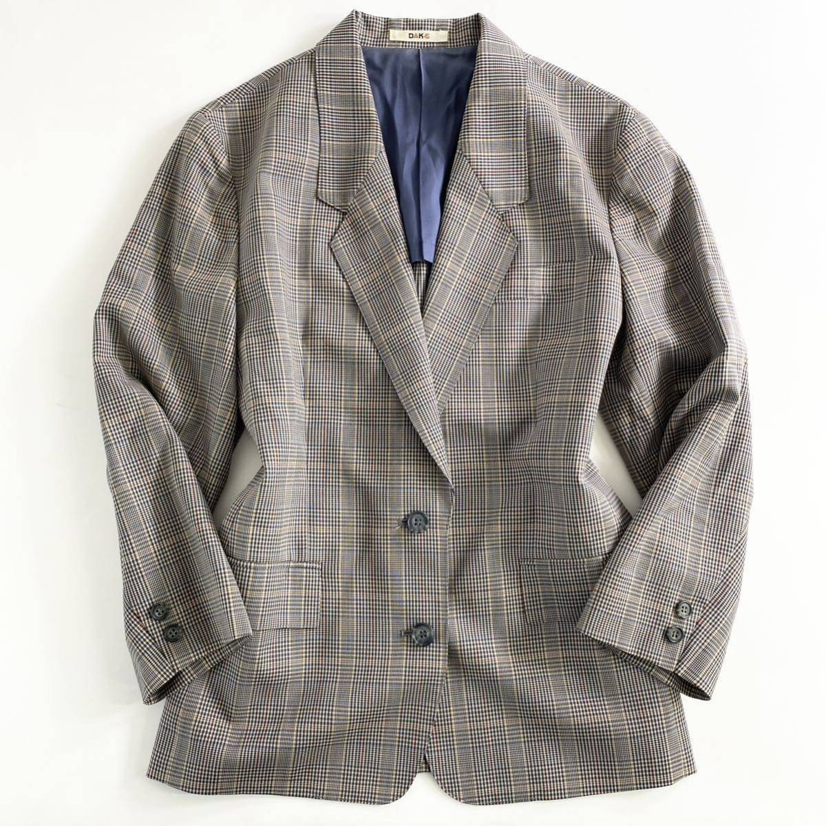 Yahoo!オークション - Ck7 DAKS ダックス テーラードジャケット サイズ...