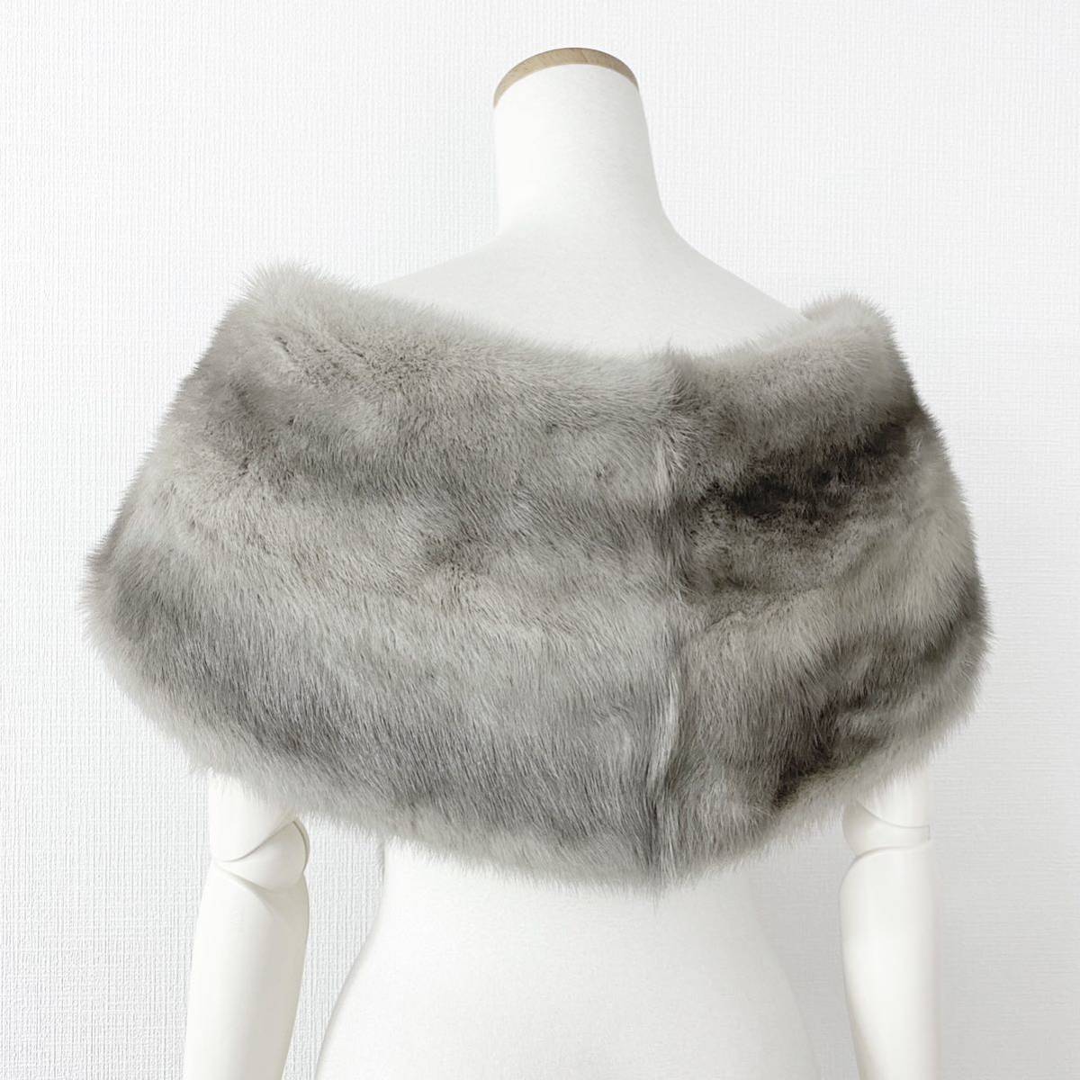 Yahoo!オークション - k10-14 最高級毛皮 サファイアミンク ミンクファ...