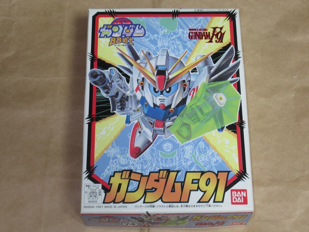 Yahoo!オークション - SDガンダム BB戦士 74 ガンダムF91 説明書欠品