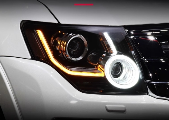 Yahoo!オークション - 三菱 パジェロ V93 V97 2006-2020年 LED ヘッド...