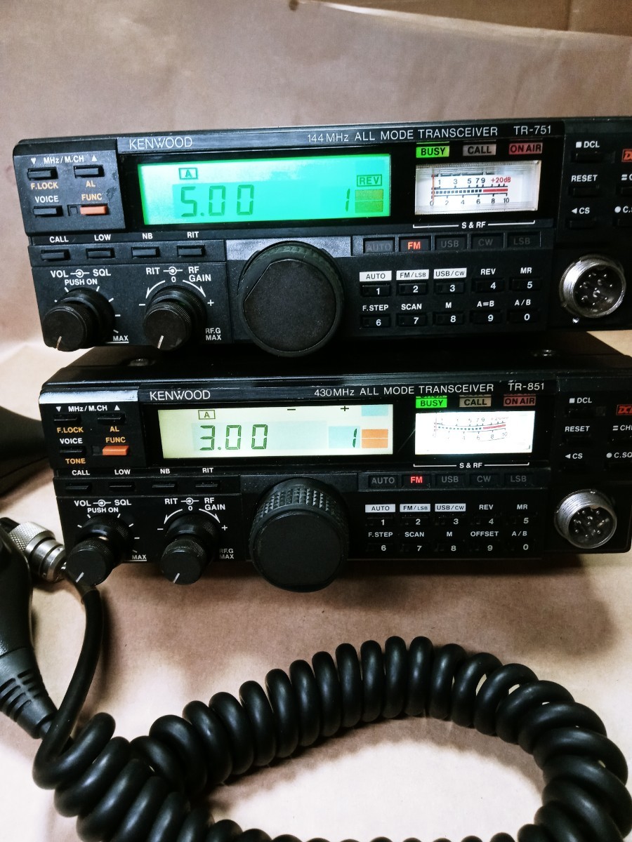 Yahoo!オークション - ケンウッドTR-751 851 二台