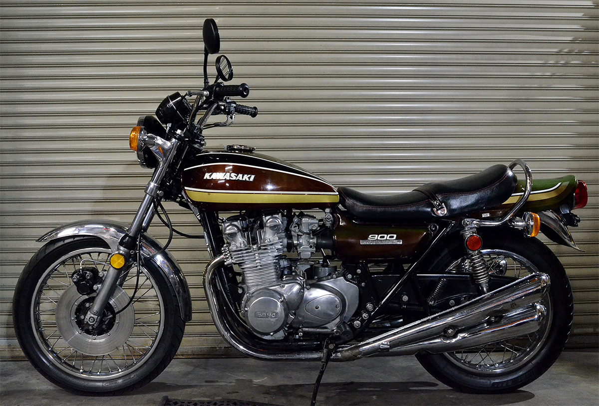 Yahoo オークション 1975年型kawasaki Z900 Super4 Z1 ノンレストア