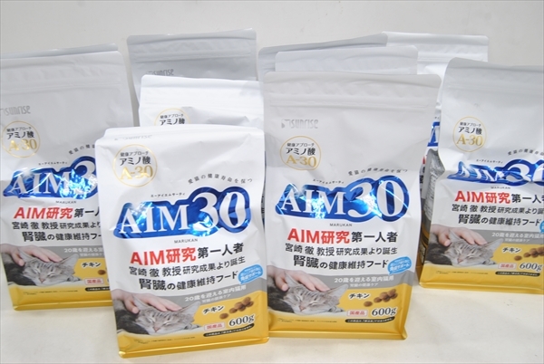 Yahoo!オークション - 【PLT-006】送料無料 キャットフード AIM30 チキ...