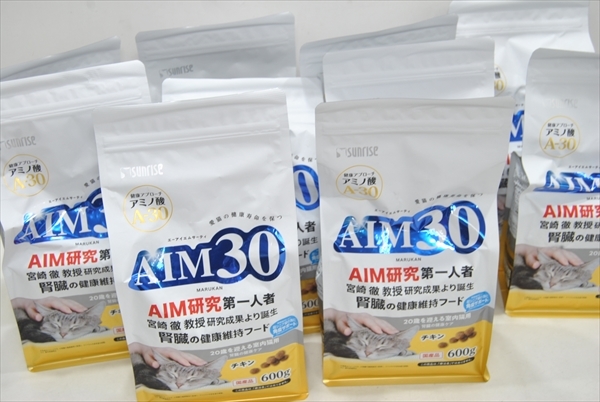 Yahoo!オークション - 【PLT-006】送料無料 キャットフード AIM30 チキ...