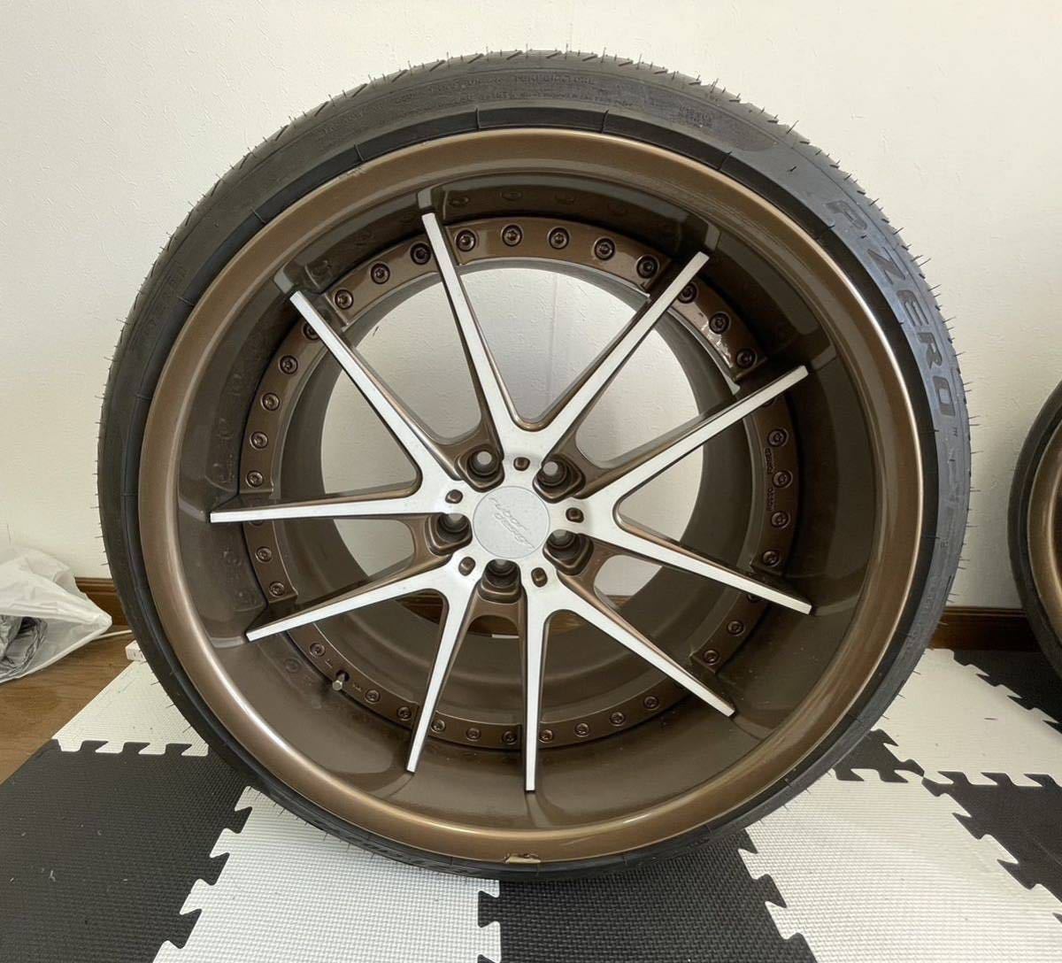 Yahoo!オークション - Rubor Design F20×9.5J 255/30/20 R21×12.5J 325...