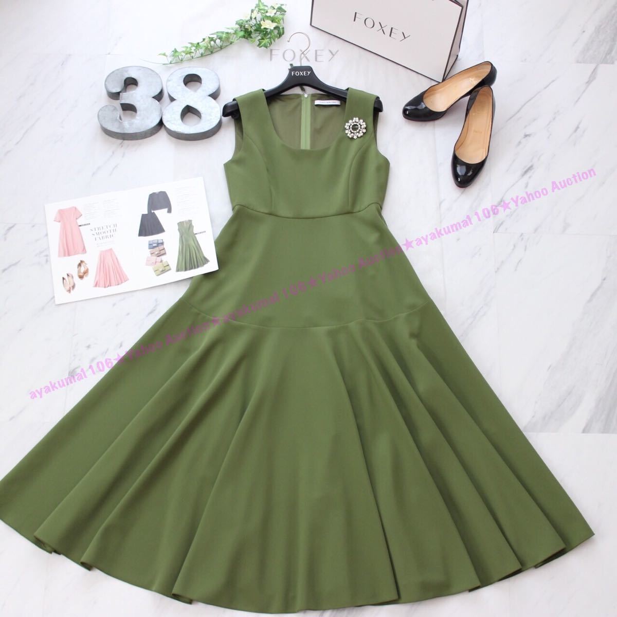 Yahoo!オークション - FOXEY フォクシーニューヨーク 美品 スプリング...