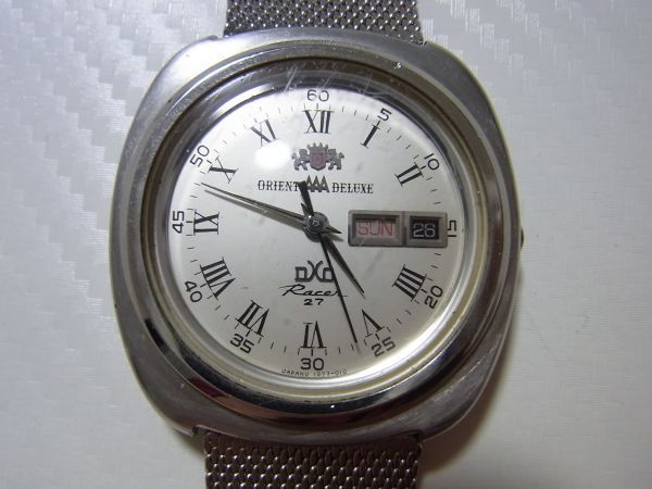 Yahoo!オークション - 【11】オリエント AAAデラックス Racer 27J 自動...