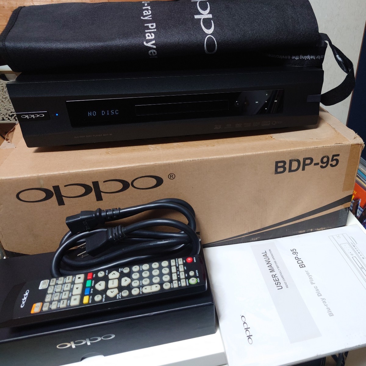 Yahoo オークション 【動作良好】oppo ブルーレイプレーヤー Bdp 95