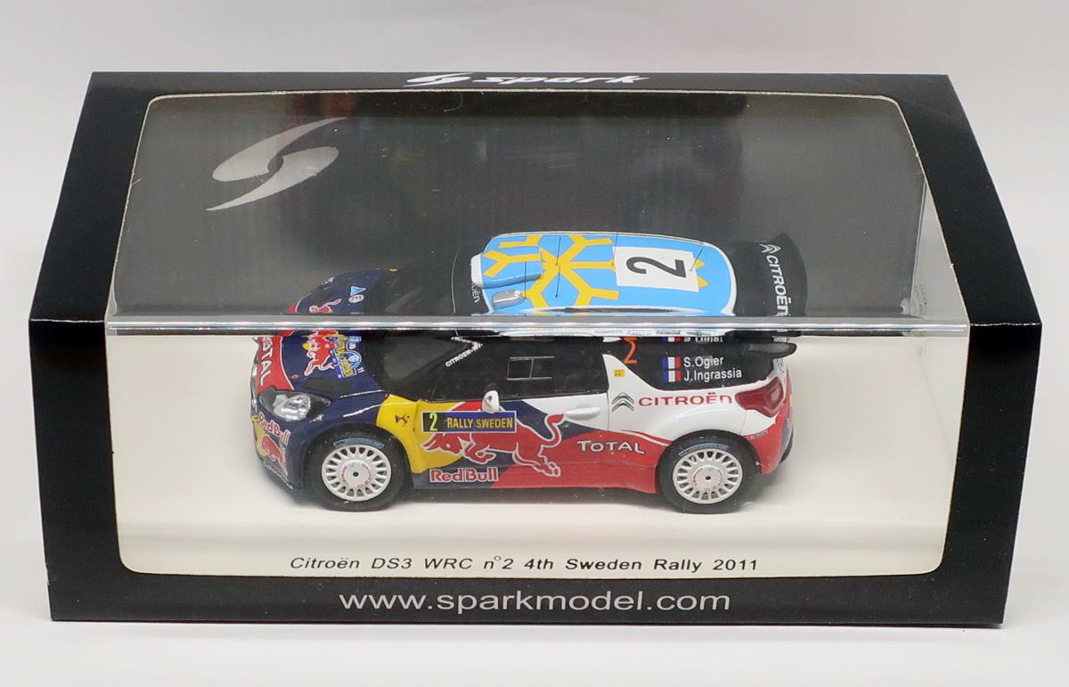 スパーク 1/43 シトロエン DS3 WRC 2011 スウェーデンラリー 4位 S.オジェ(レーシングカー)｜売買されたオークション情報、yahooの商品情報をアーカイブ公開 ...